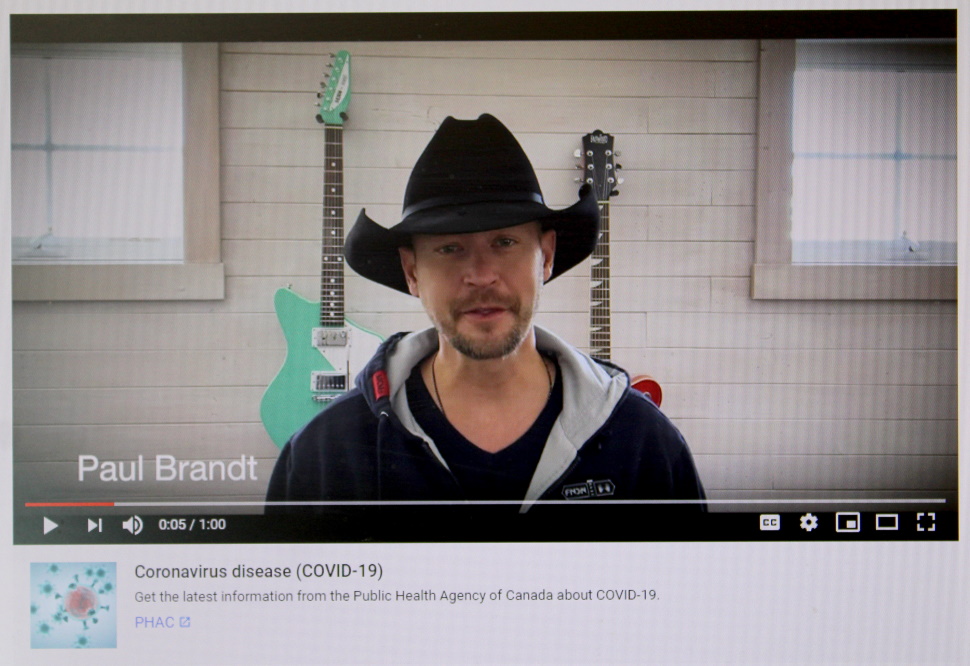 Paul Brandt among those encouraging Albertans to help prevent the ...