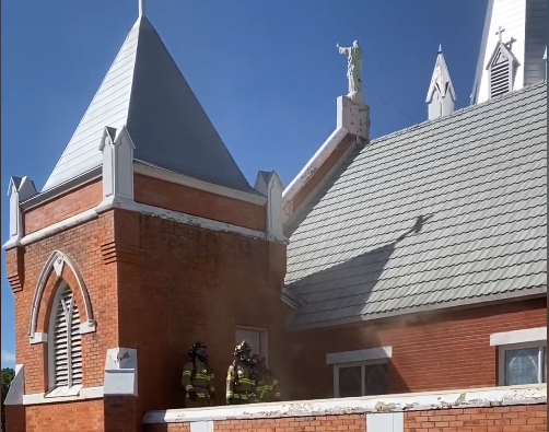 107-year-old Indigenous church catches fire in Edmonton - CHVNRadio ...