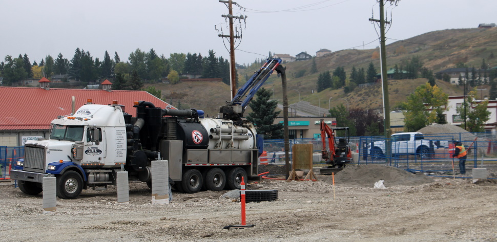 Railway St. will be opened after paving in late September, early ...