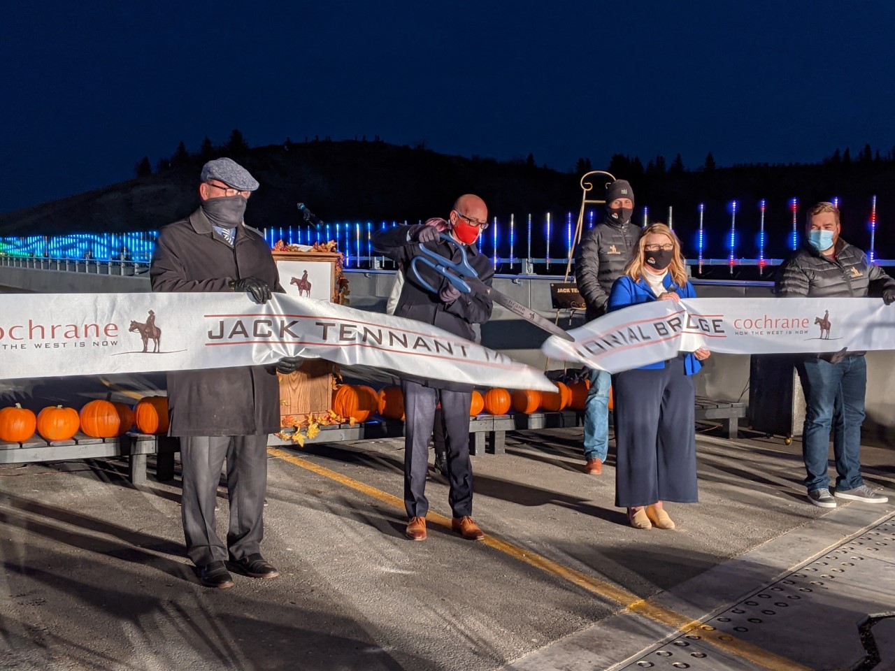 The Jack Tennant Memorial Bridge is officially open - CochraneNow ...