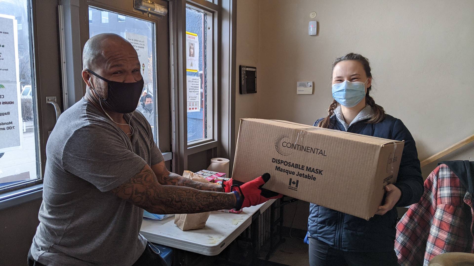 Agape Table blessing over 500 people with to-go Easter meal - CHVNRadio ...