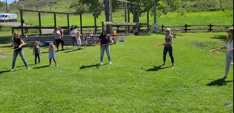 WATCH Local moms have a hula hoop battle - CochraneNow: Cochrane ...