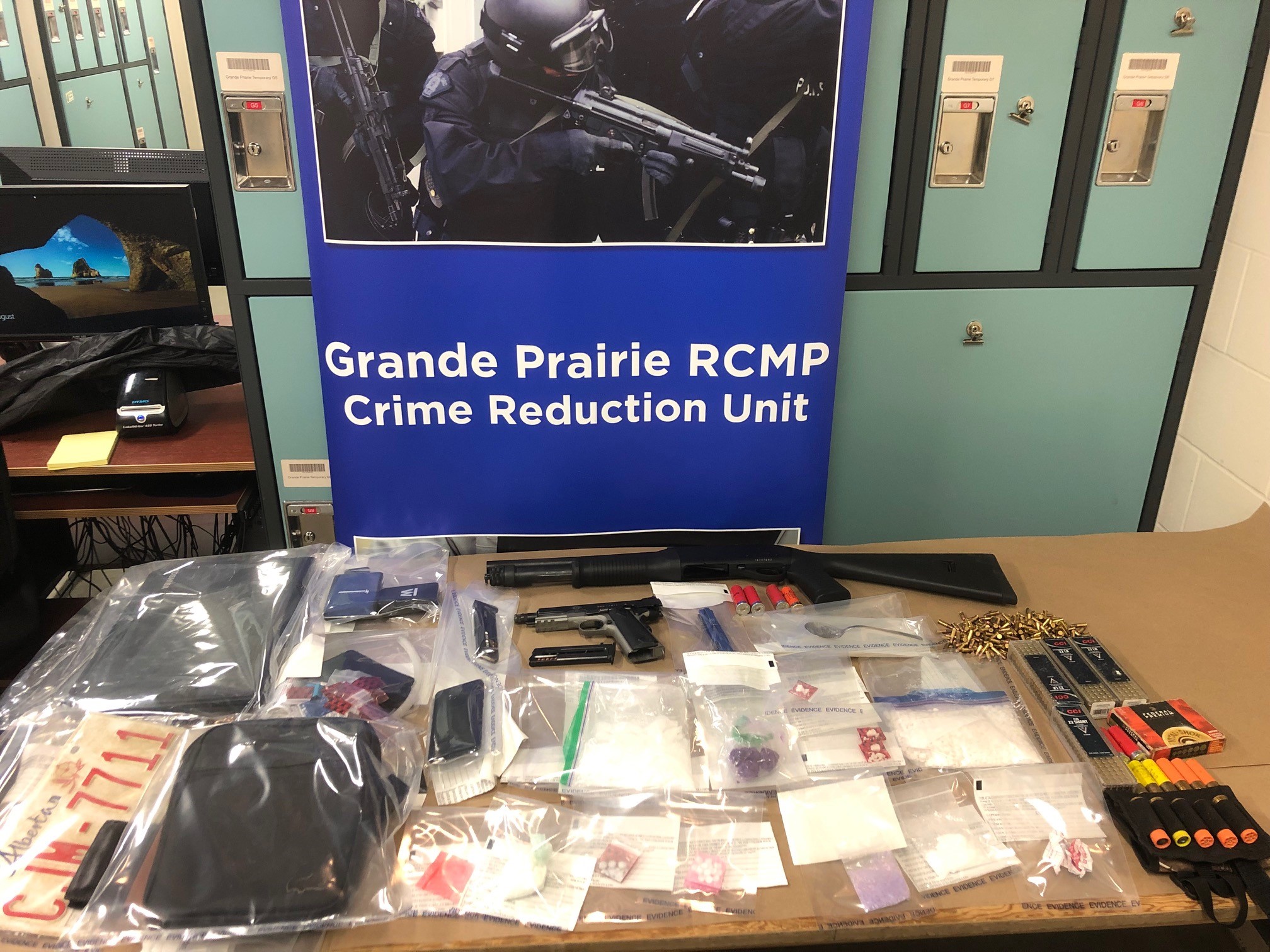 Grande Prairie RCMP Crime Reduction Unit charge male with firearm and ...