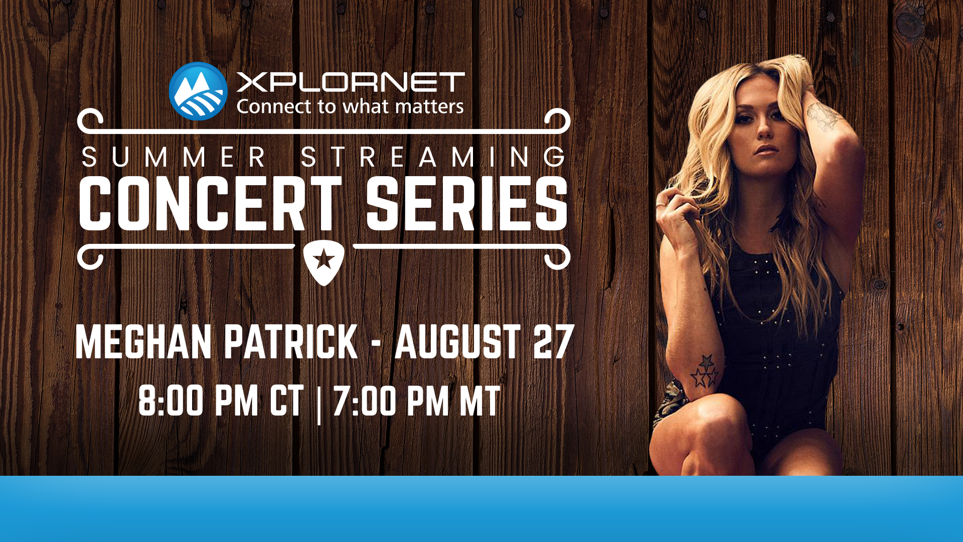 Final Xplornet Summer Streaming Concert Series features Meghan Patrick ...