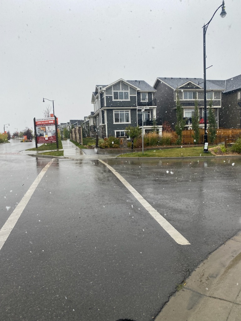Say it isn't snow! - CochraneNow: Cochrane, Alberta's latest news ...