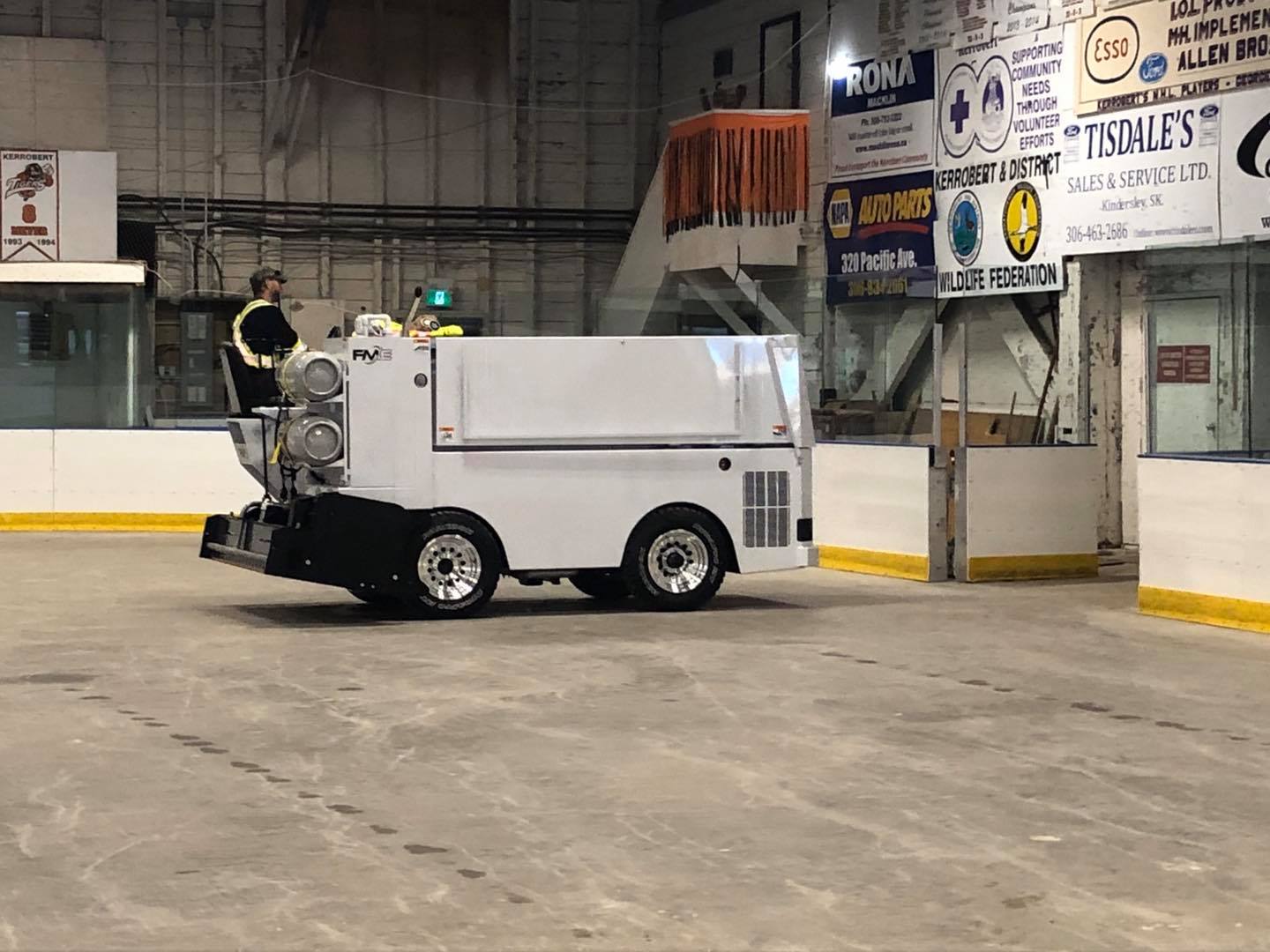 Town Of Kerrobert Gets New Zamboni - WestCentralOnline: West Central ...