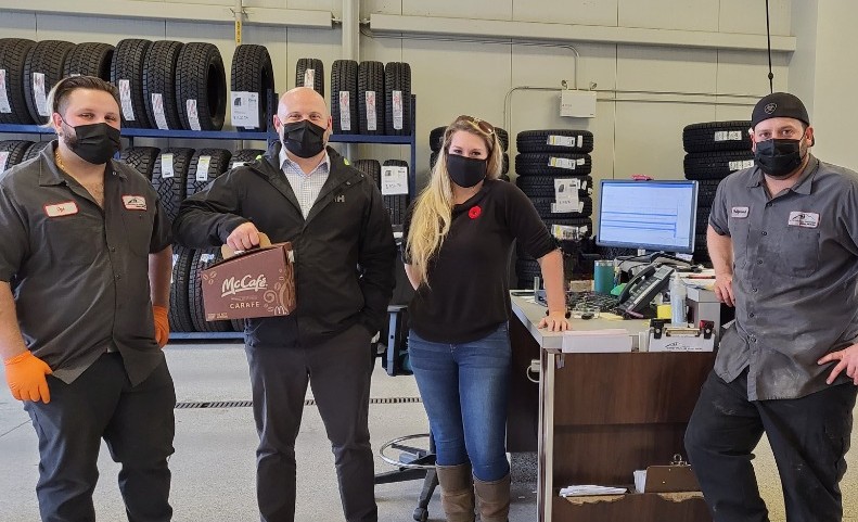 Cochrane Dodge Service Department gets a McCafe Coffee Break tune up ...