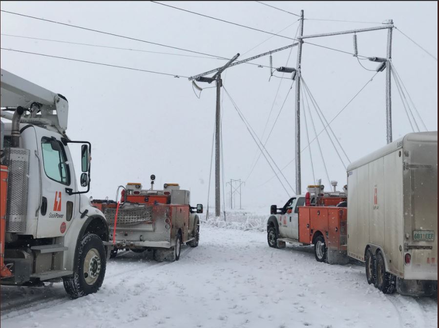 SaskPower Fixing Outages in the Southeast - DiscoverEstevan.com - Local ...