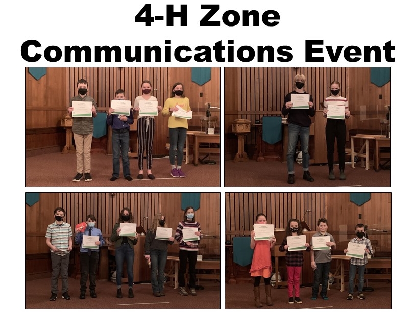 Four Local Clubs Participate in 4-H Communications Competition ...