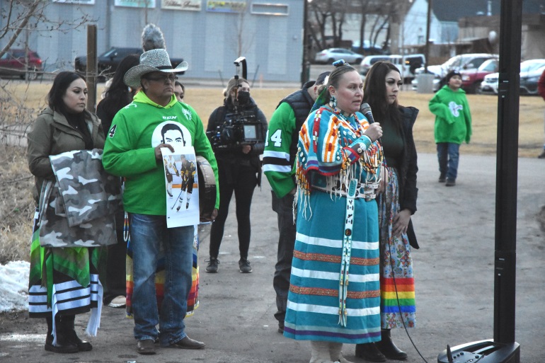 Ayoungman’s memorial brings Strathmore and Siksika community together ...