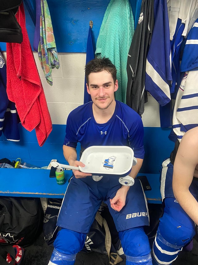 Macklin wins in overtime; takes 1-0 series lead in SWHL final ...