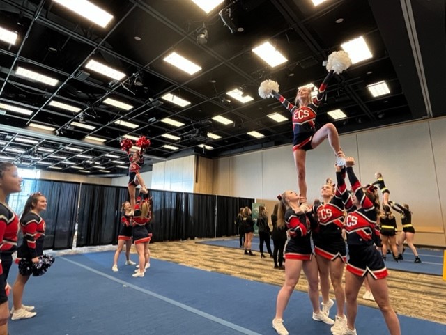 VIDEO: ECS Cheer Team wins second at Provincial Championships ...
