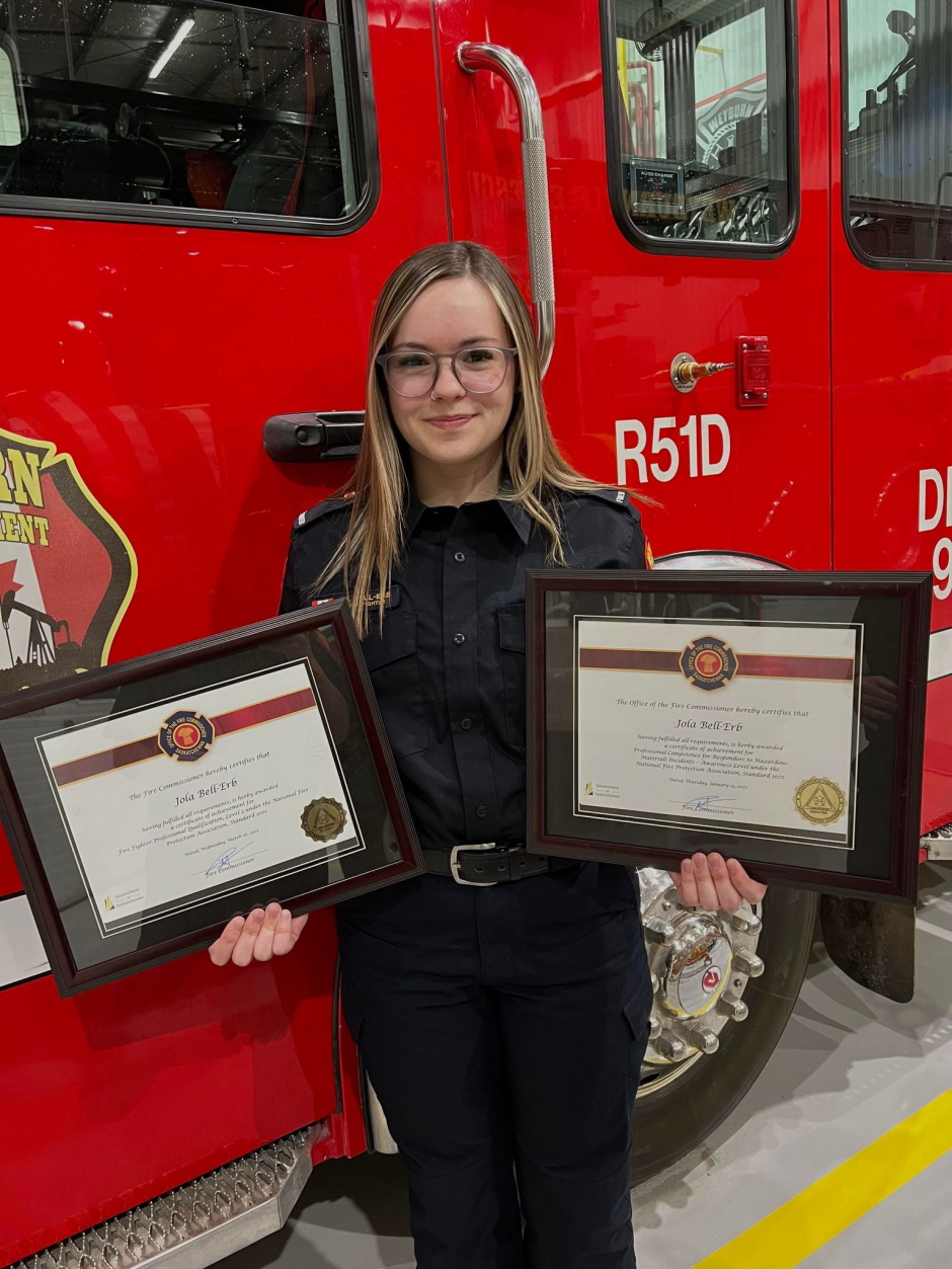 From junior firefighter to first on the scene - DiscoverWeyburn.com ...