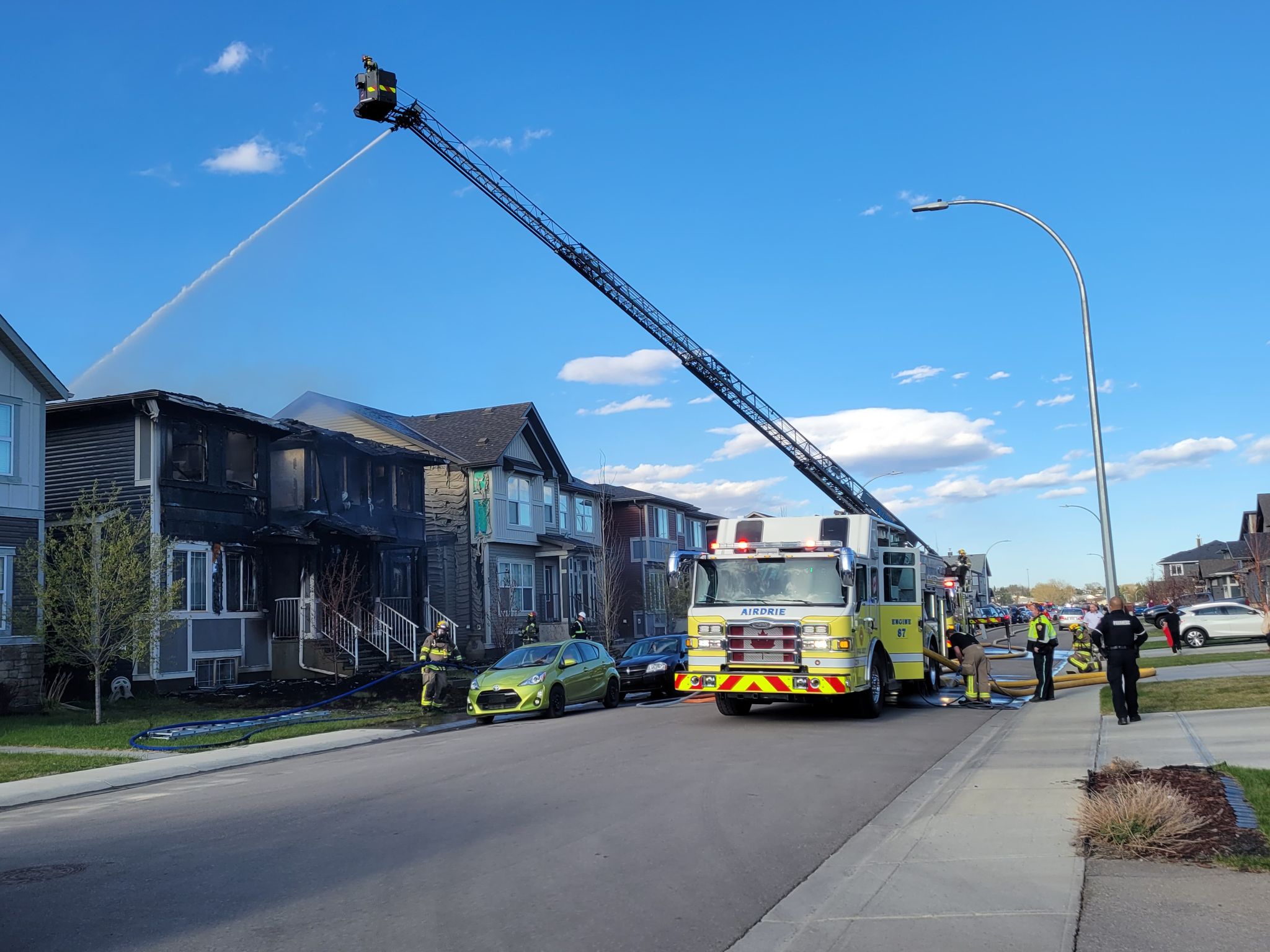 Update: Early evening fire broke out on Midtown Street ...