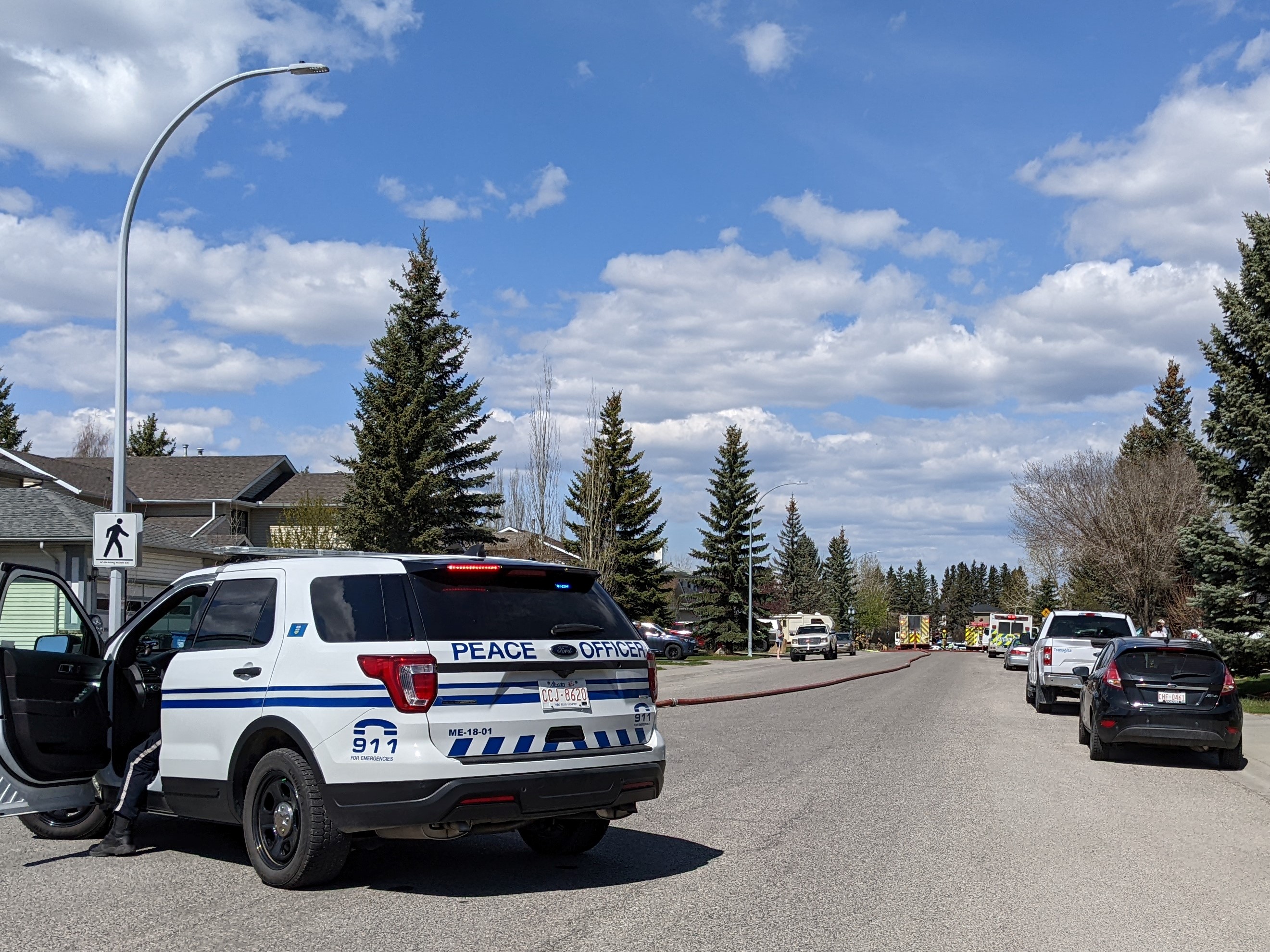 Update: Cochrane Fire Services on scene of a house fire Monday ...