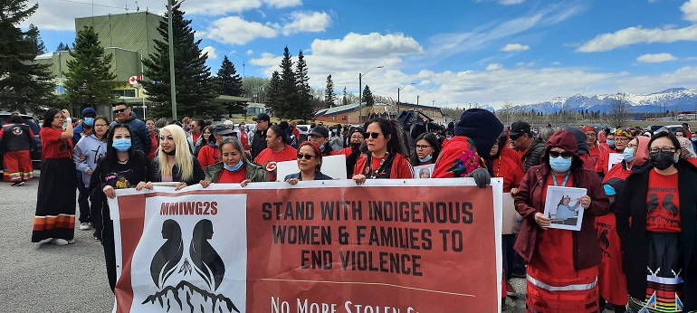 March for Missing and Murdered Indigenous Women and Two-Spirit People ...