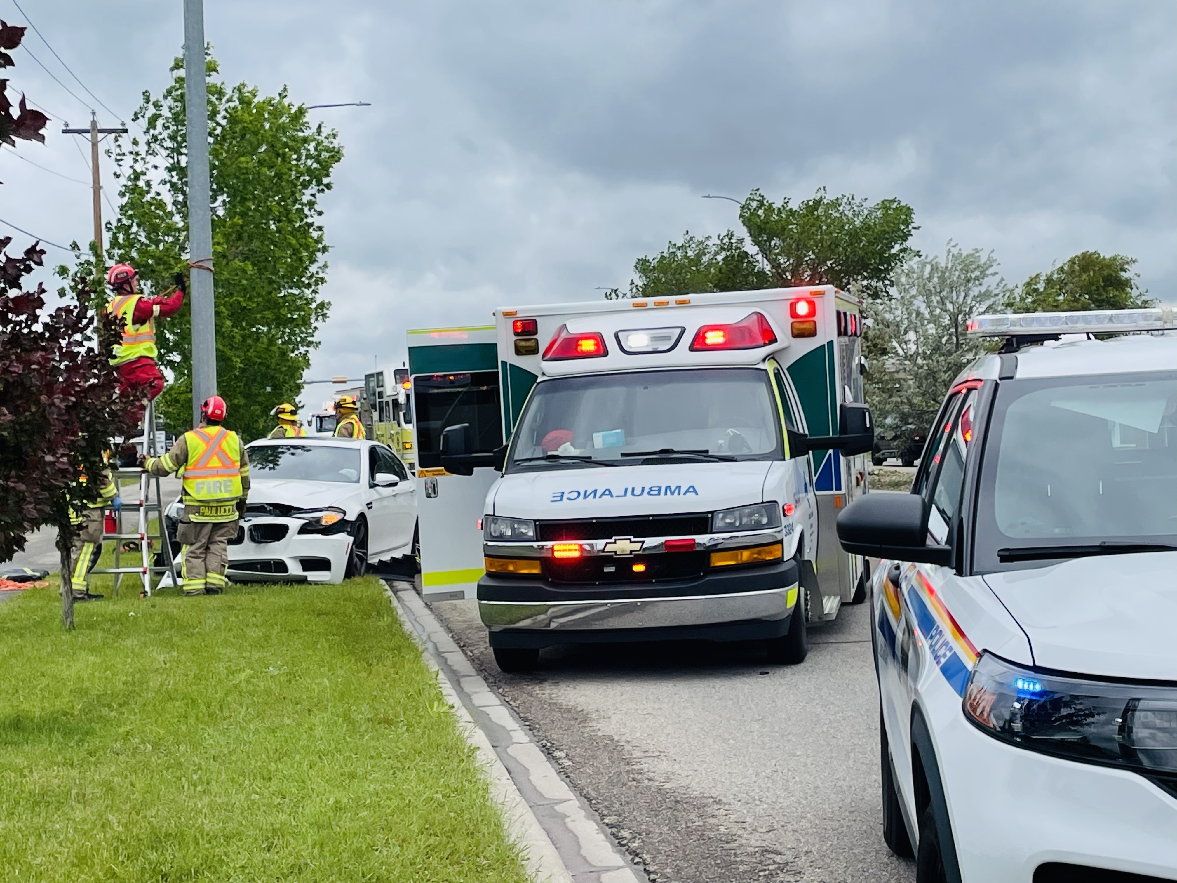 Update: Single vehicle collision in Airdrie - DiscoverAirdrie.com ...
