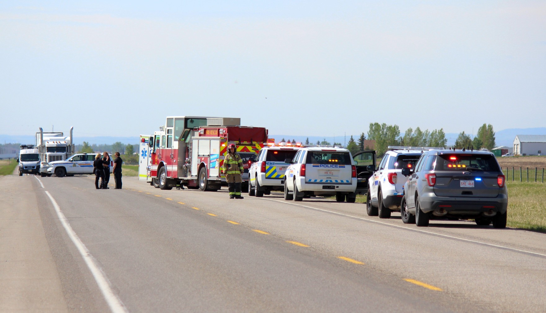 STARS responds to Head-on on Highway 2A - Road closed - OkotoksOnline ...
