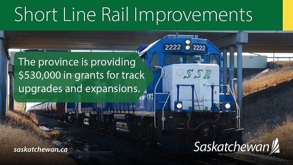 Saskatchewan renews grant program for short line railways ...