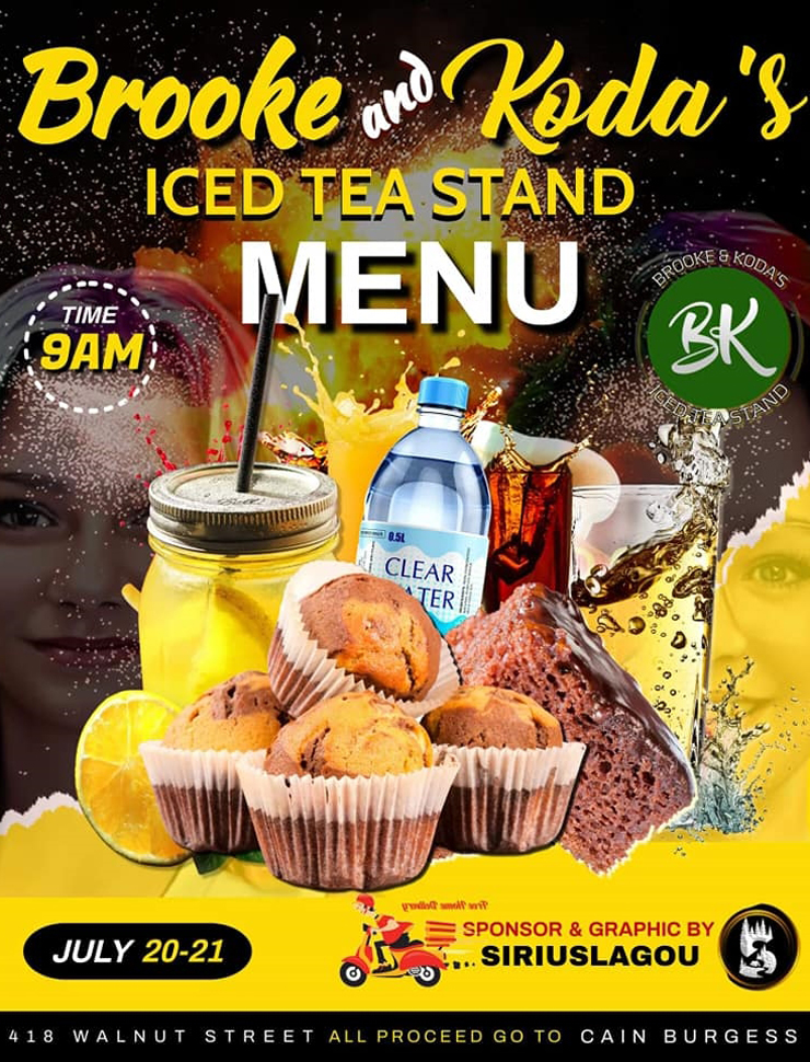 They're back! This time selling iced tea and sweets for a 9-year-old ...