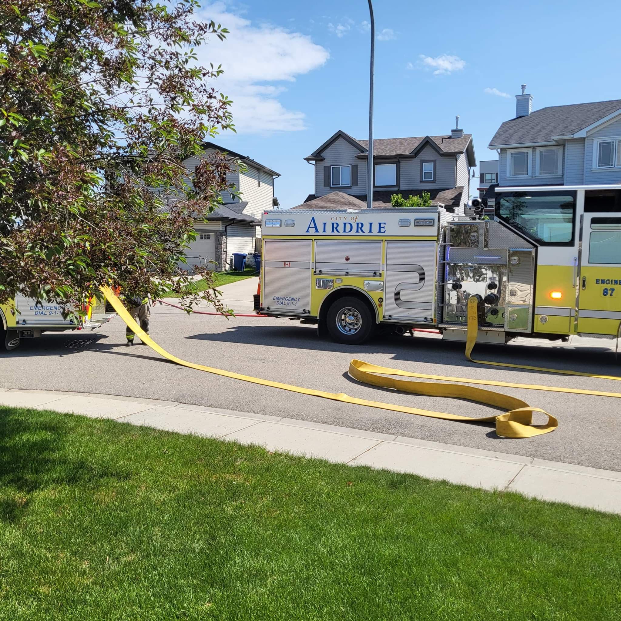 Update: Family safe after house fire in Airdrie - DiscoverAirdrie.com ...