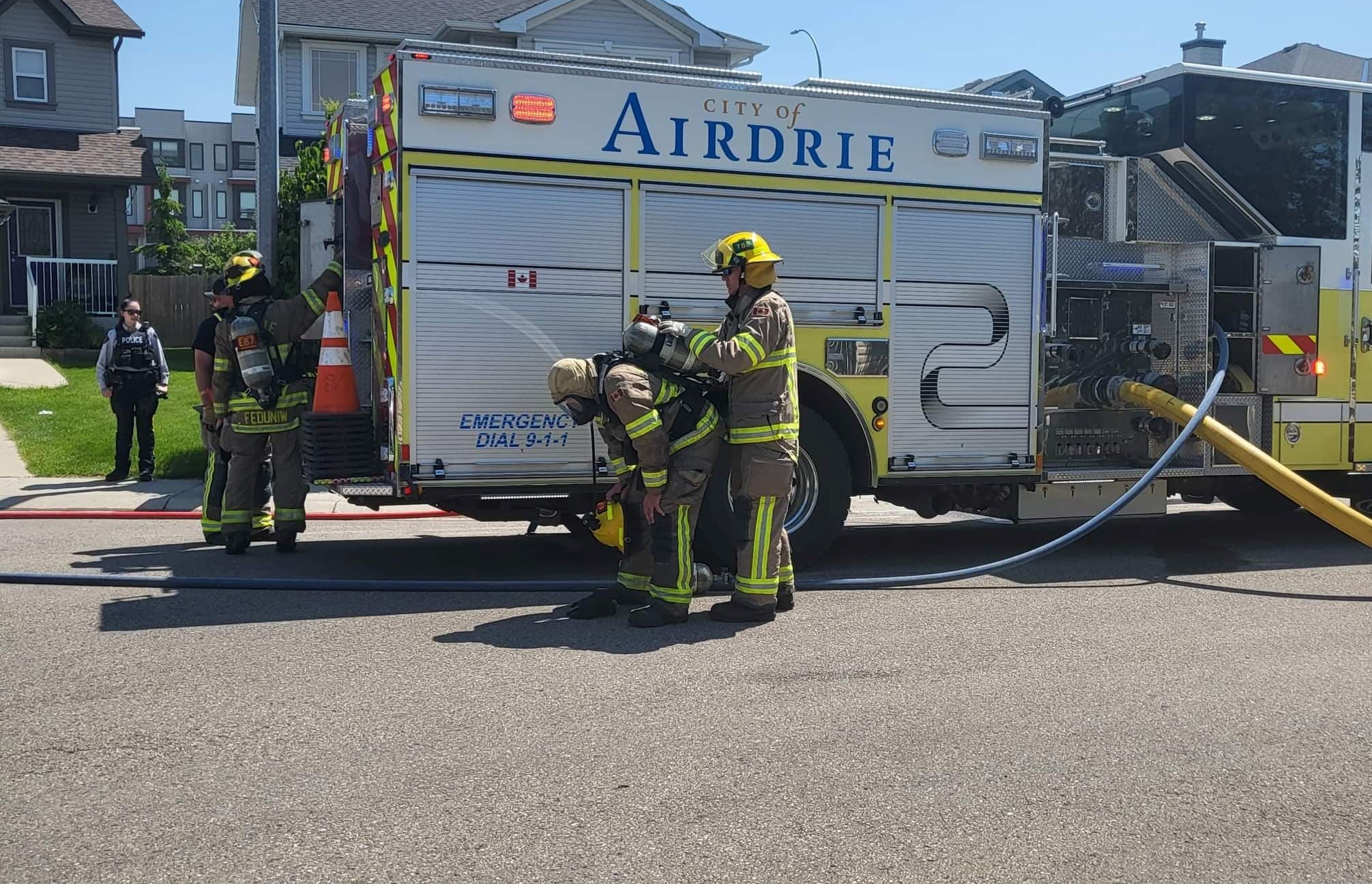 Update: Family safe after house fire in Airdrie - DiscoverAirdrie.com ...