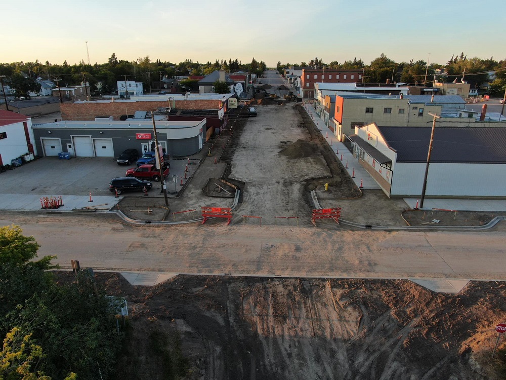 Progress continues on the Biggar Revitalization Project ...