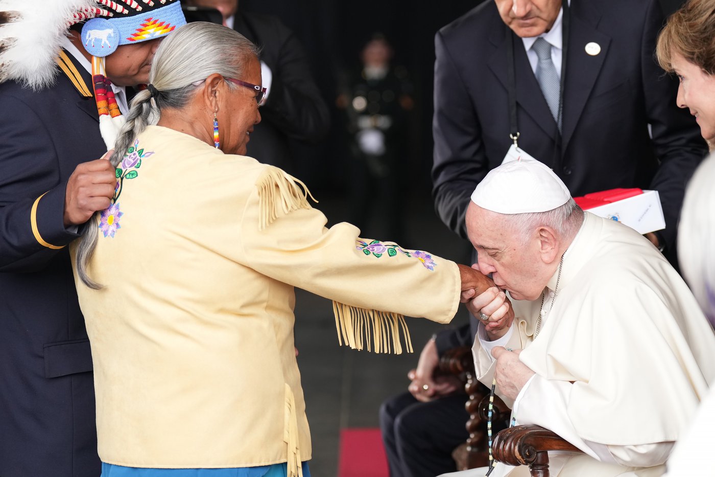 'New Journey': Pope arrives in Canada for visit aimed at Indigenous ...