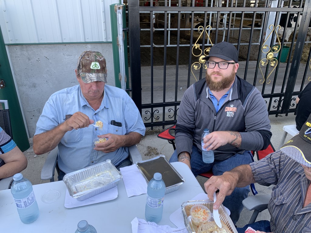 Meals on the Farm visits Millenium Holsteins, the Pelletier family farm ...