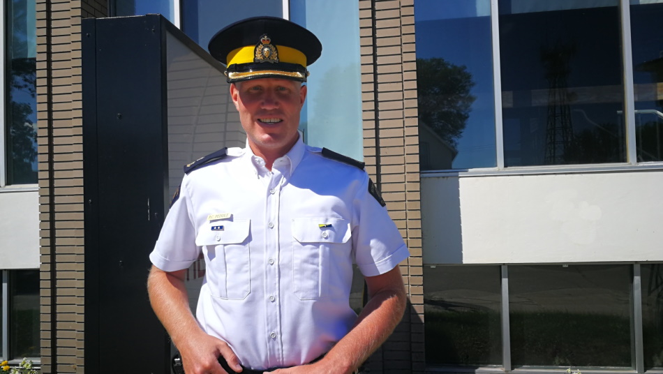 Portage RCMP Inspector finally able to attend in-person events ...