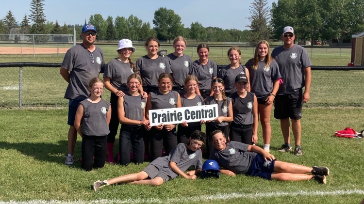 Prairie Central team competed in Saskatchewan Softball U13 Showcase ...