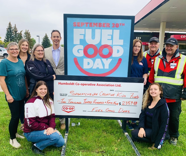 Creative Kids Sask benefits from Co-op Fuel Good Day - DiscoverHumboldt ...
