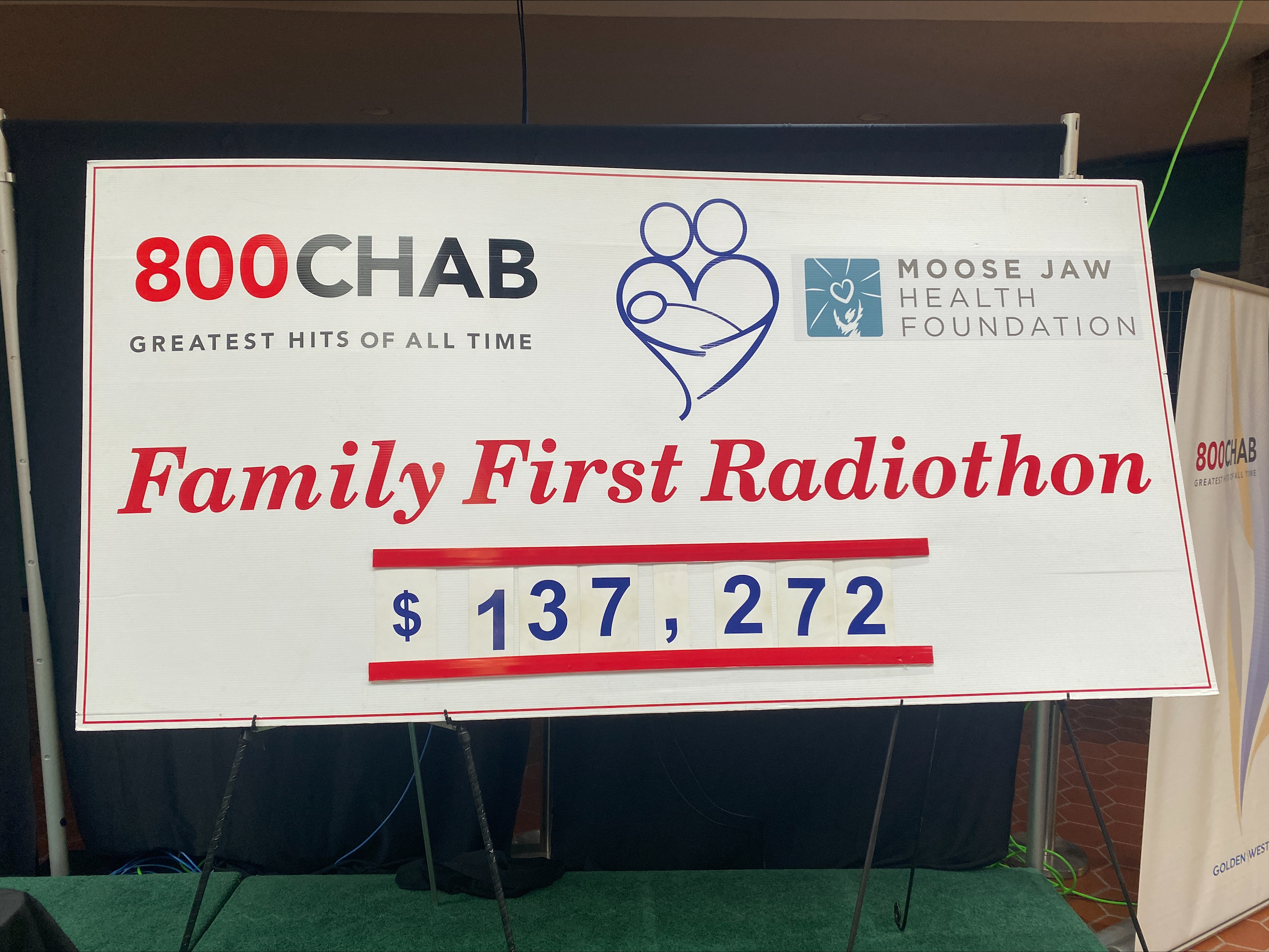 16th annual 800 CHAB Family First Radiothon up to $137,272 ...