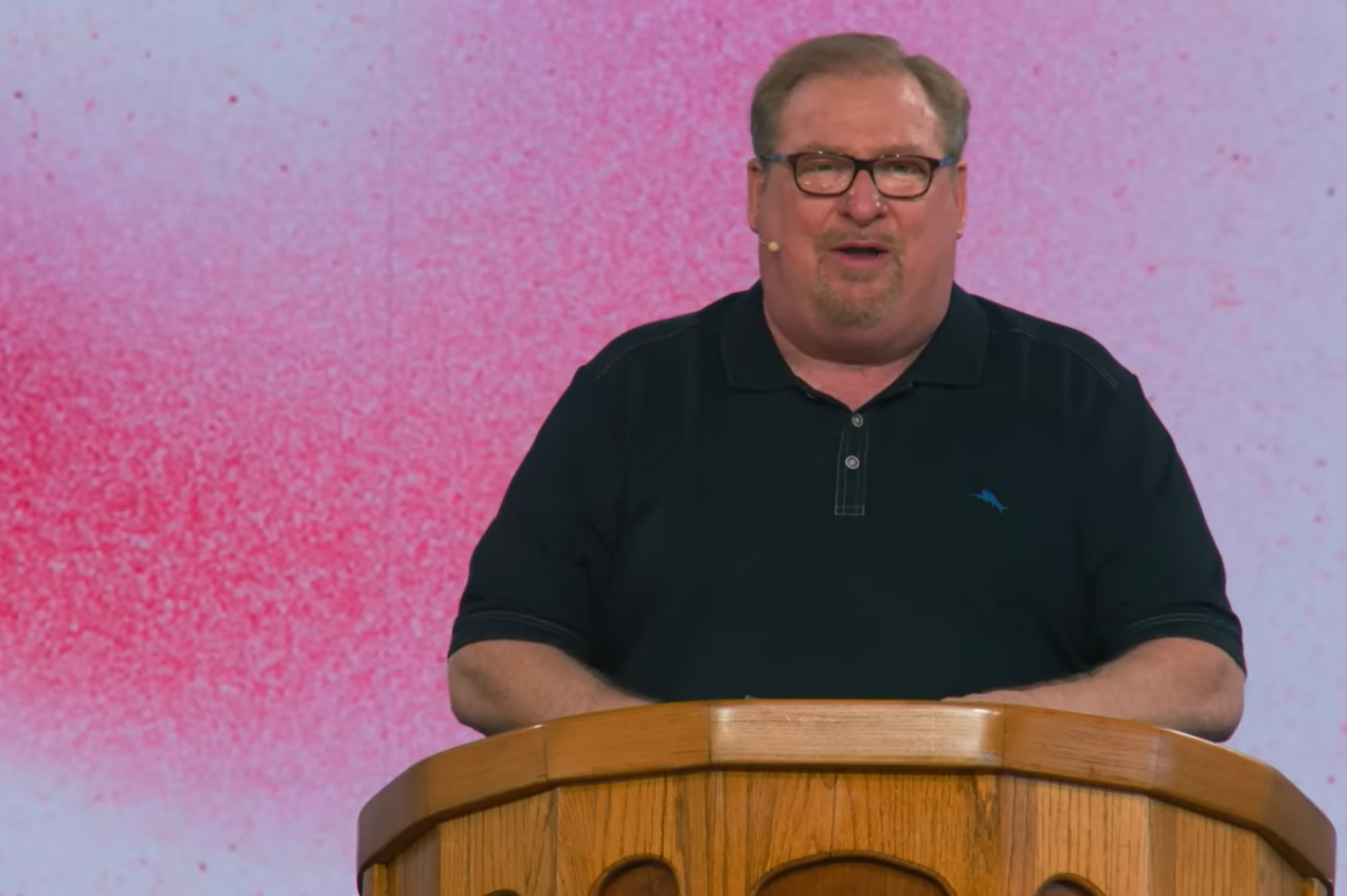 Rick Warren's last sermon at Saddleback was his first - ReachFM: Peace ...