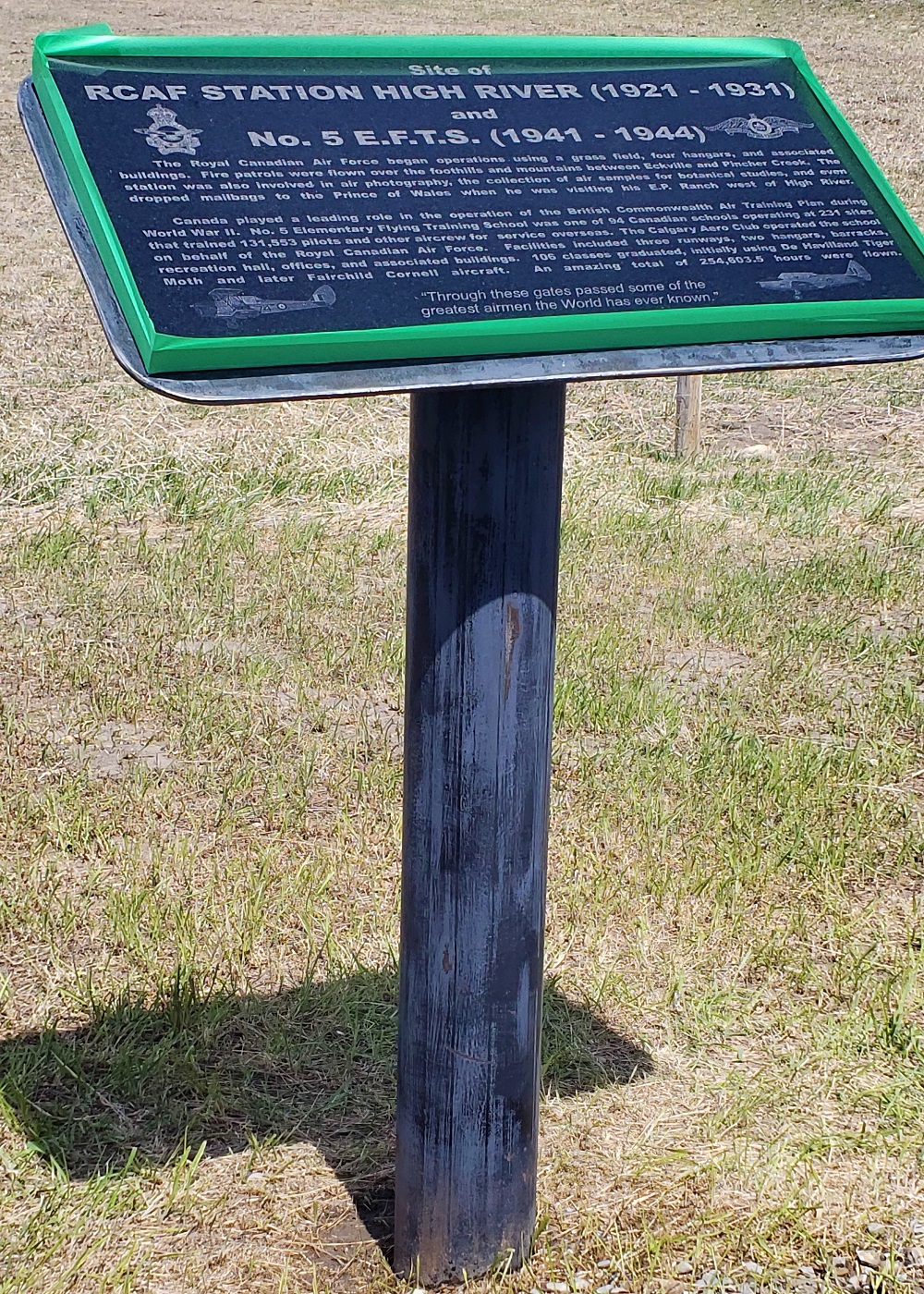 Sibling teens return RCAF Monument to former glory - OkotoksOnline.com ...