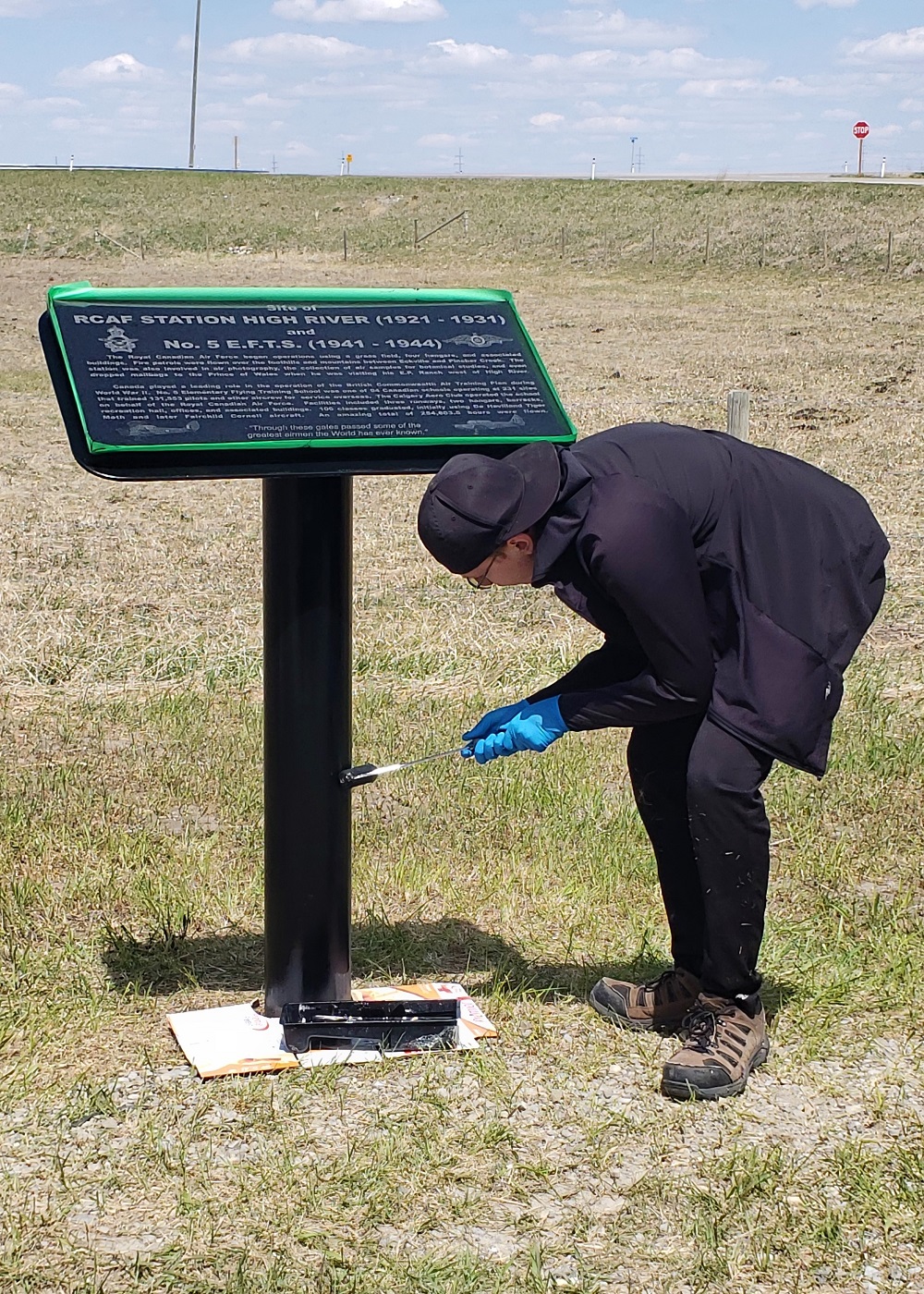 Sibling teens return RCAF Monument to former glory - OkotoksOnline.com ...