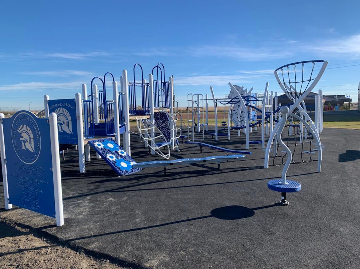 W. G. Murdoch school's new playground is now complete - DiscoverAirdrie ...