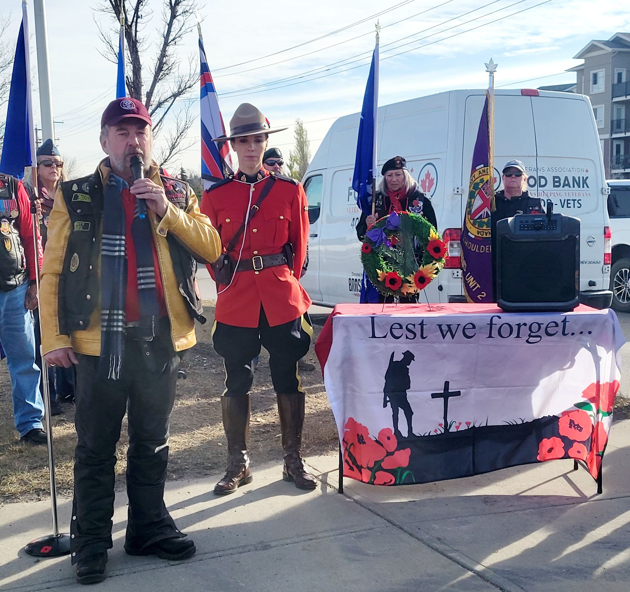 Watch: Airdronians honour veterans during memorial crosses parade ...