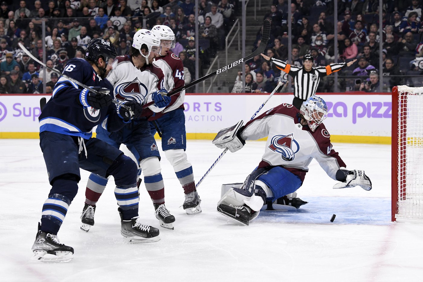 Jets top Avalanche 5-0 behind Hellebuyck, Wheeler's scintillating ...