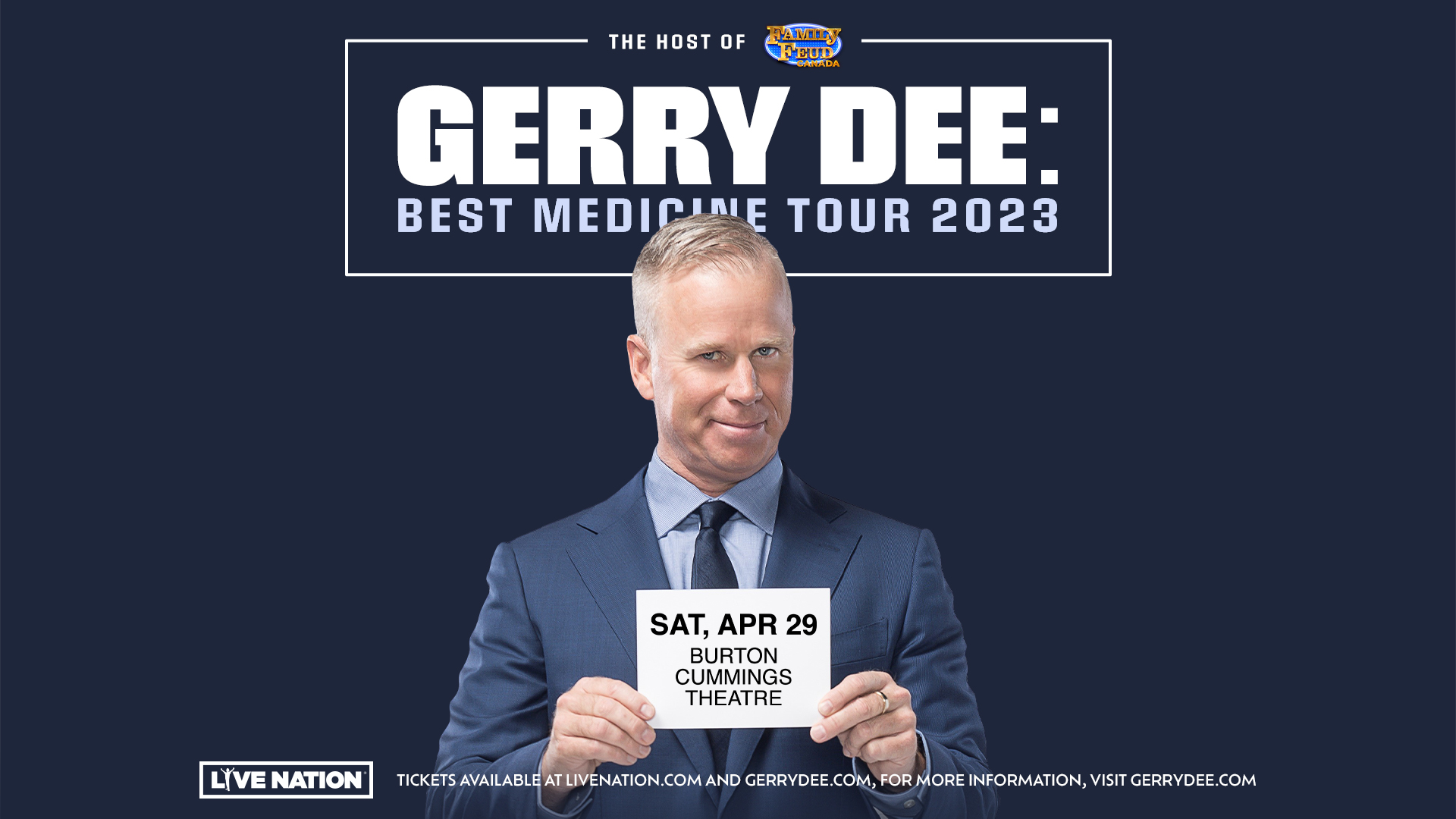 Win tickets to see Gerry Dee! - SteinbachOnline.com - Local news ...