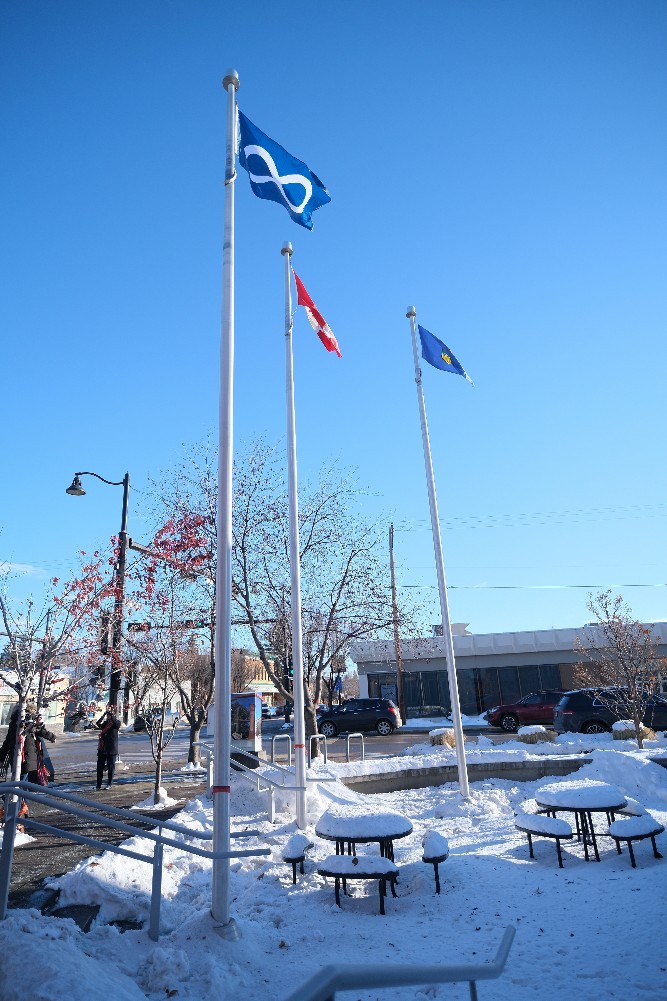 GALLERY: Métis Nation flag raised in Okotoks - OkotoksOnline.com ...