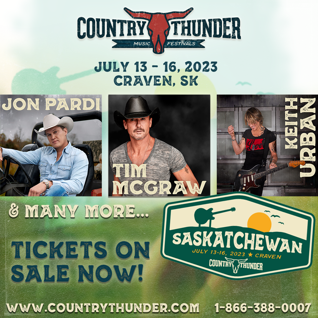 2023 Country Thunder Saskatchewan lineup announced - WestCentralOnline ...