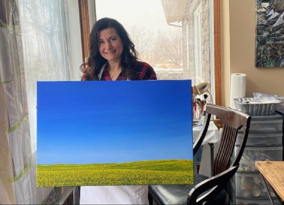 Local artist Tana Cugnet soaring to new heights! - DiscoverWeyburn.com ...