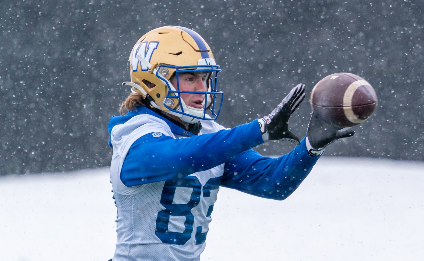 Blue Bombers' receiver Schoen shines in CFL after football leap of ...