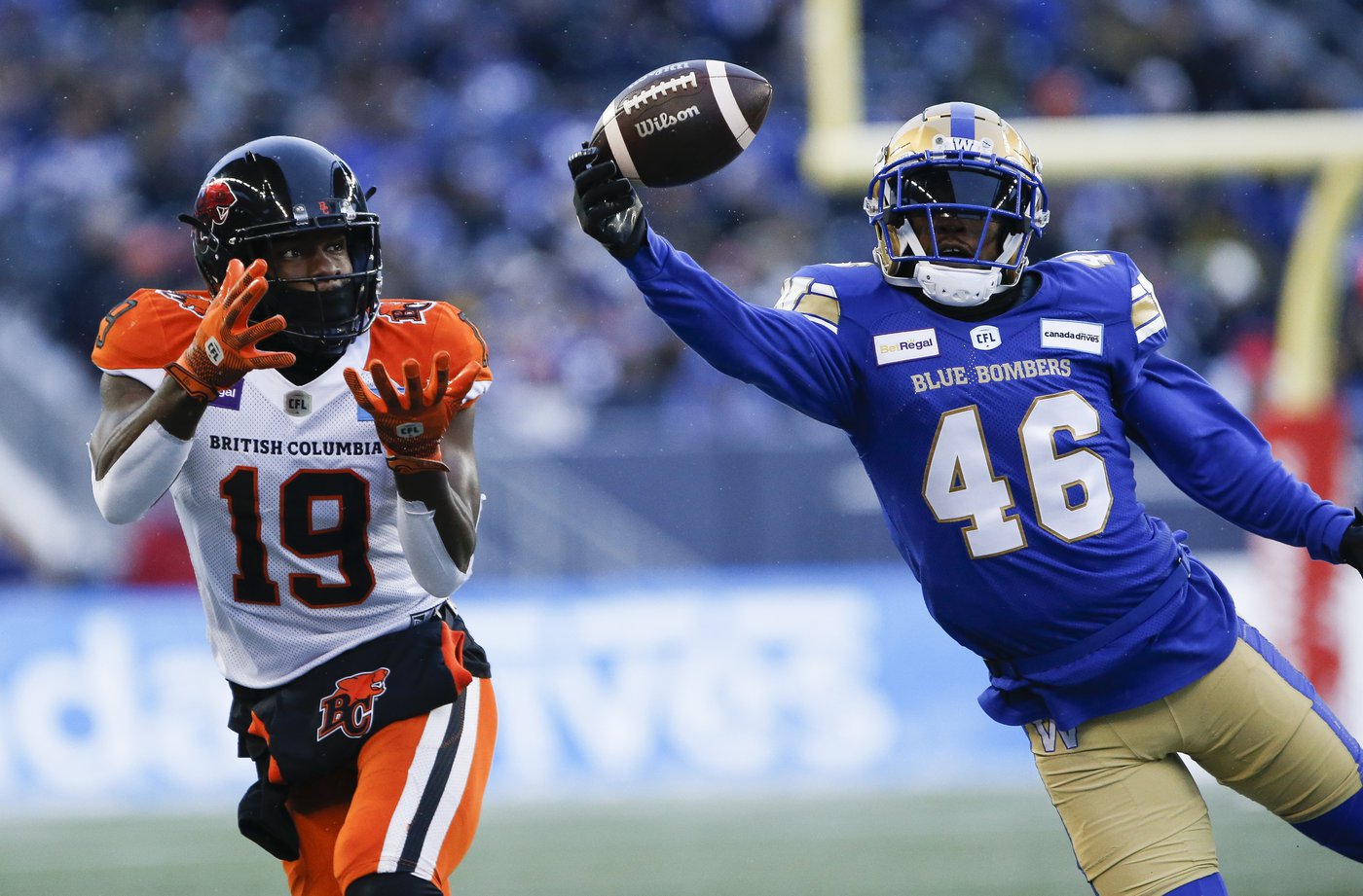 Blue Bombers win West final by beating Lions 28-20 - CHVNRadio ...