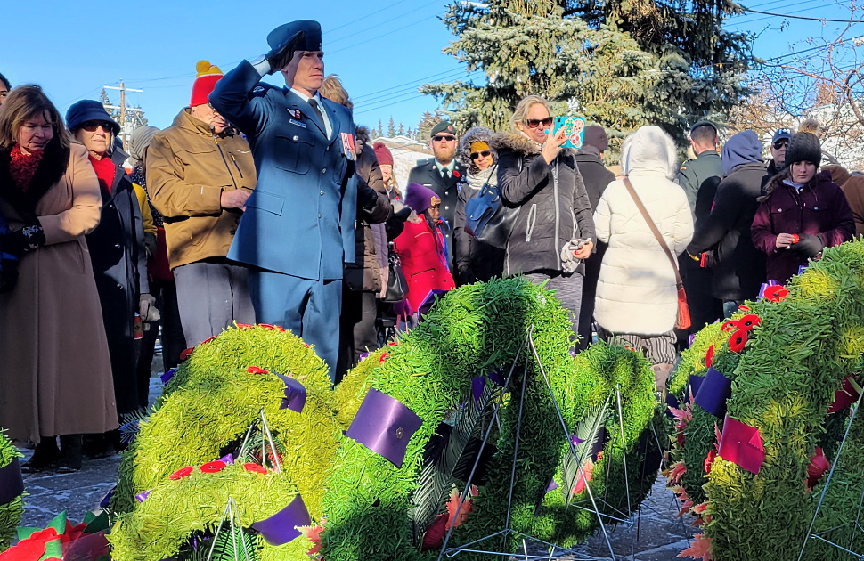 WATCH: Overflowing crowd gathers to remember - CochraneNow: Cochrane ...