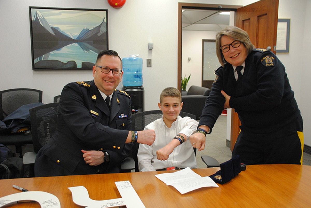Morris boy makes a big difference for RCMP - PembinaValleyOnline.com ...