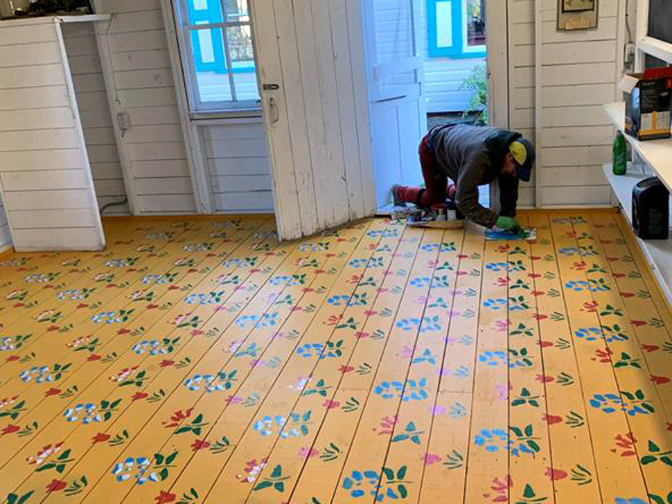 Taking a closer look at historical Mennonite floor patterns ...