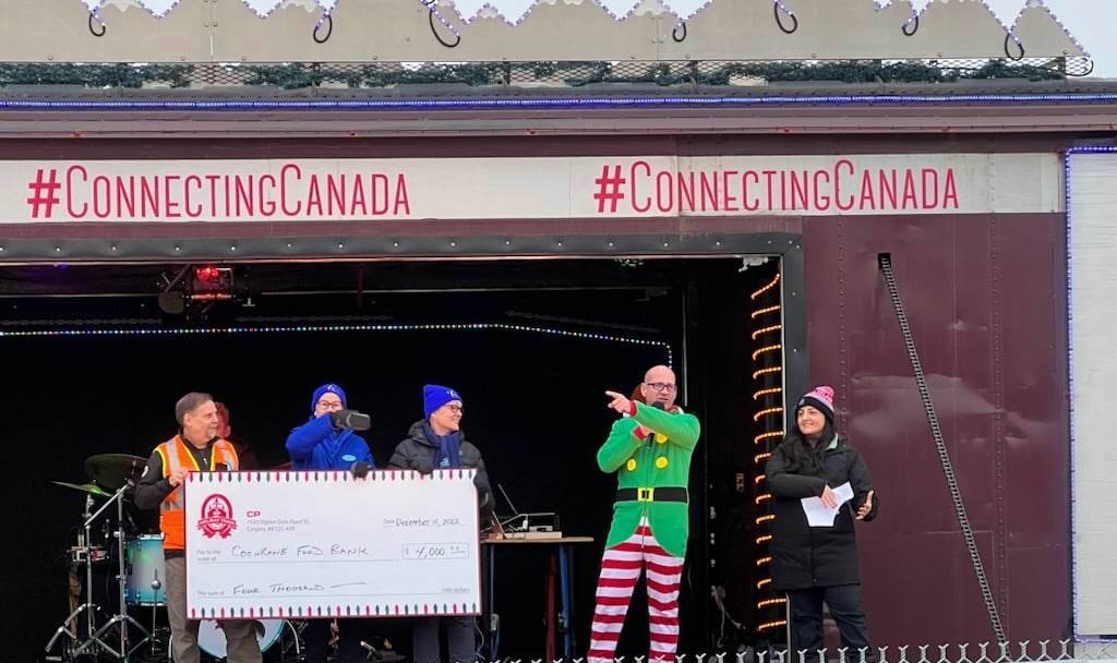 $19,000 raised during CP Holiday Train event - CochraneNow: Cochrane ...