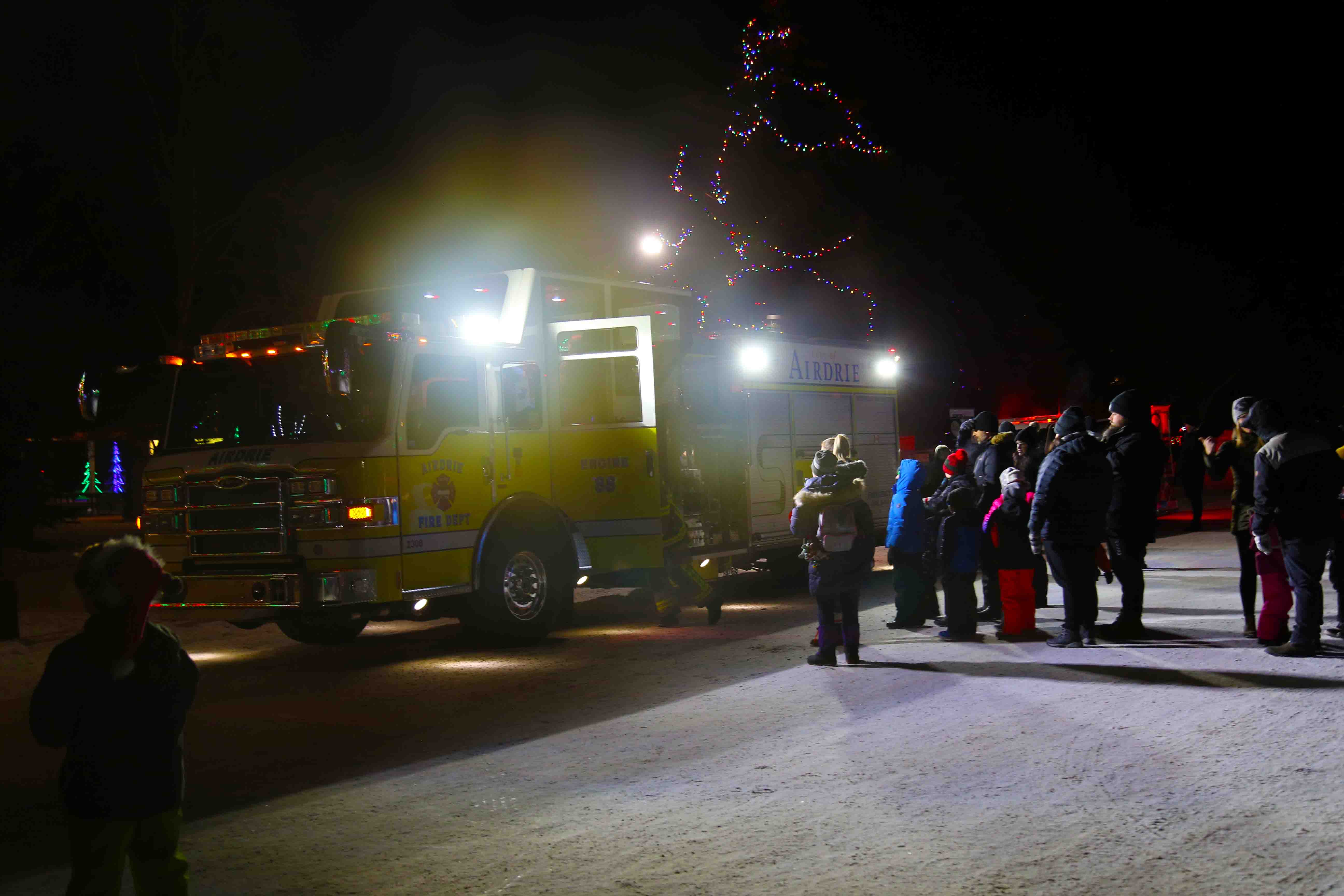 Gallery: Airdrie's first responders shine at Festival of Lights ...